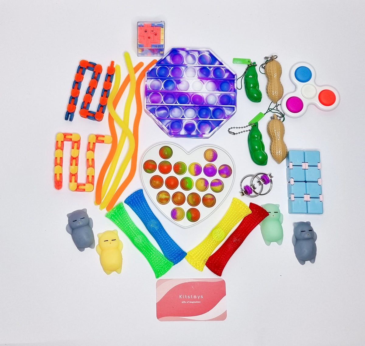 Fidget Toy Pack, Sensory Fidget Toys Set, Fidget Toys Pack Fidget Toys ...